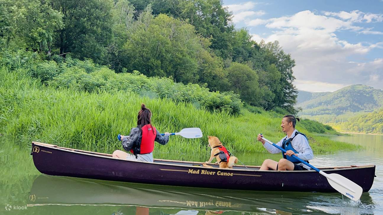 Minamifurano Lake Kanayama Canoe Experience [1.5 hour course] - Klook ...